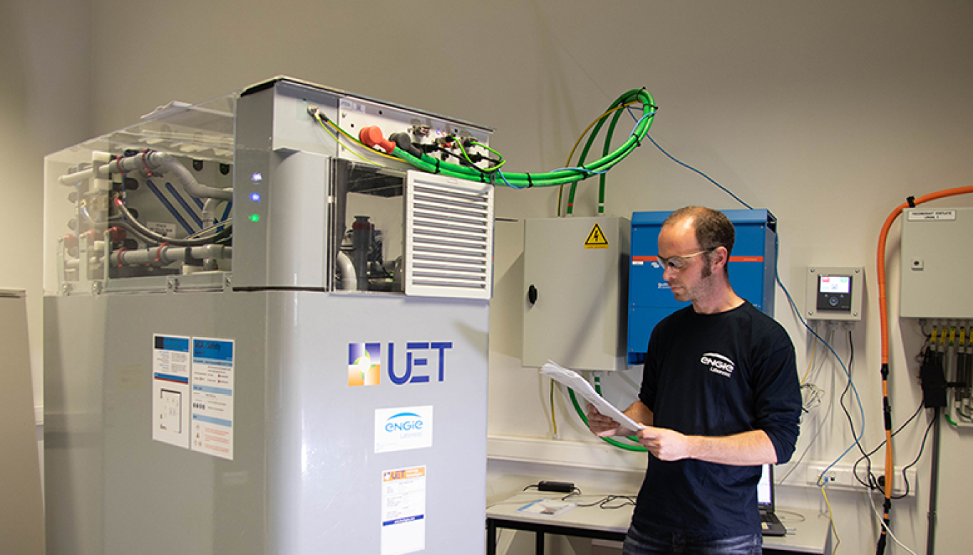 UET and ENGIE commission first UET Reflex Module - ENGIE Laborelec